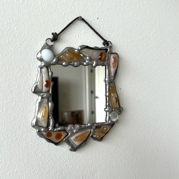 Vintage | Wall Decor | Vintage Handmade Hanging Wall Mirror Decor Small ...